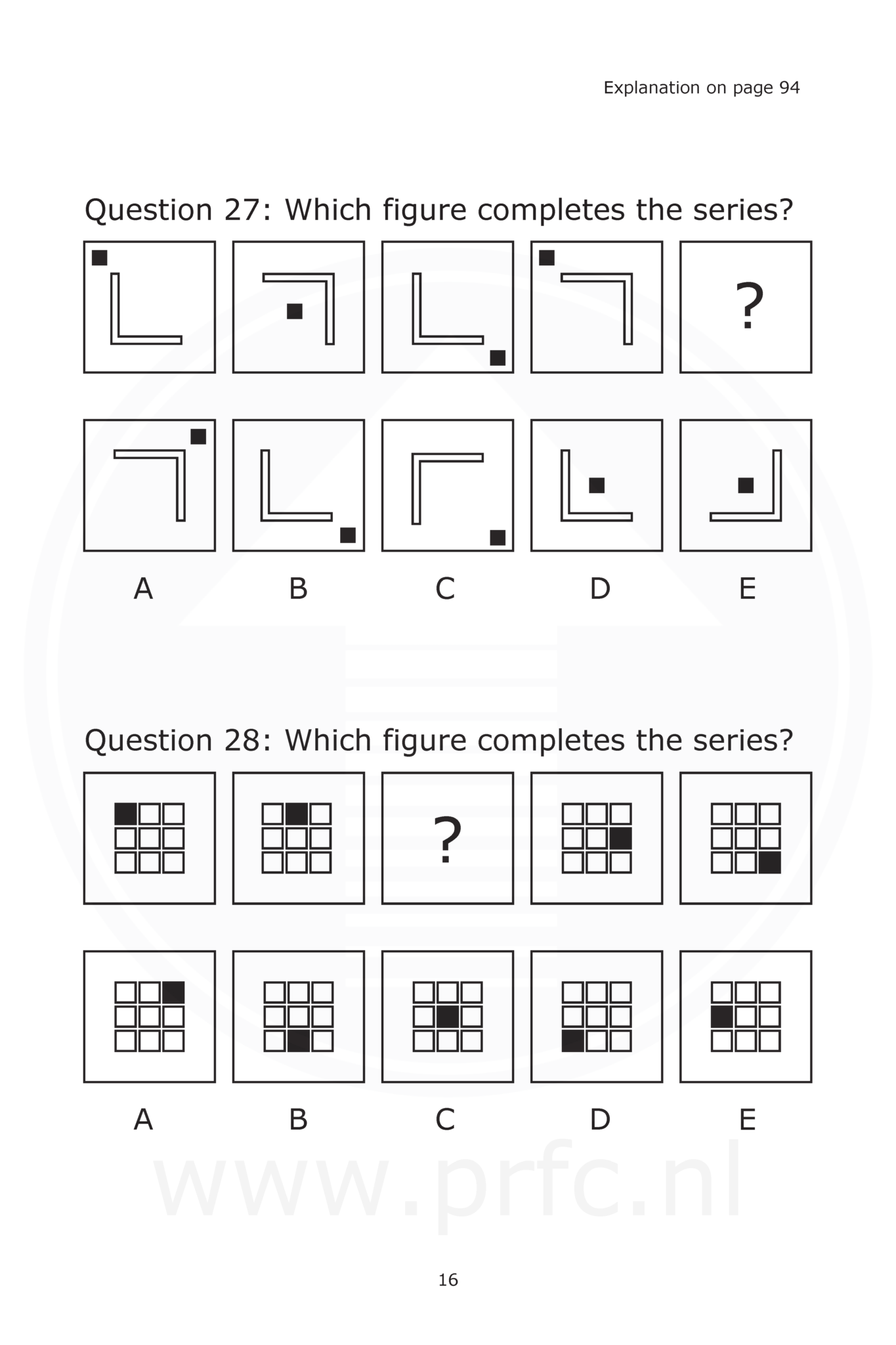 Abstract Reasoning Test - IQ books and IQ Tests - IQ Test