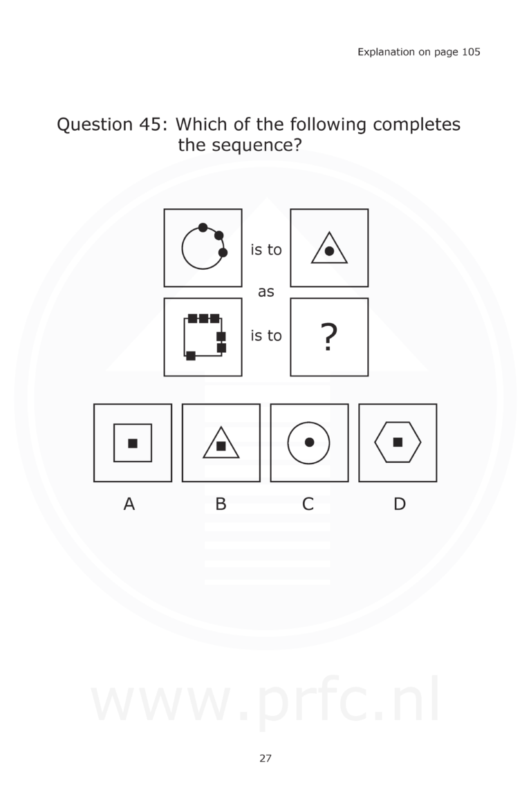 Abstract Reasoning Test - IQ books and IQ Tests - IQ Test