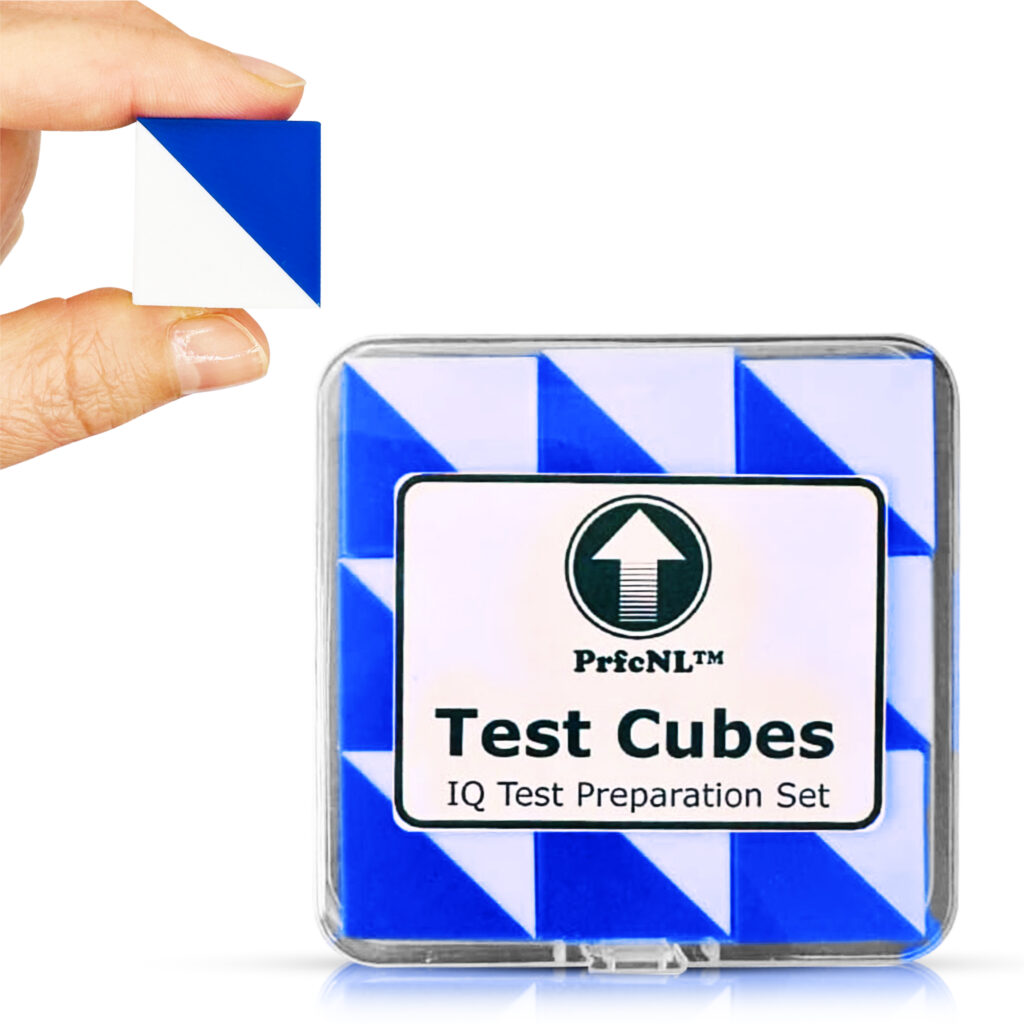 PrfcNL IQ Test Cubes (Blue) – Study for Block-Design Test, Cognitive ...